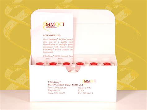 Filmarray® Gi Control Panel M238 Mmqci Maine Molecular Quality Controls