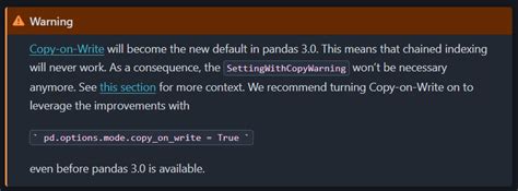 파이썬 판다스 Settingwithcopywarning A Value Is Trying To Be Set On A Copy