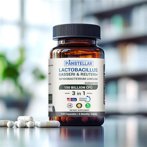 Lactobacillus Reuteri And Gasseri Probiotic Bifidobacterium Longum 1