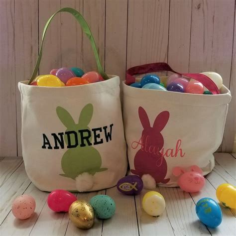 Personalized Easter Basket Easter Basket Girls Basket Personalized