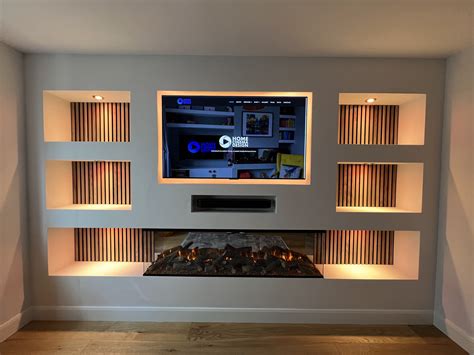 Bespoke Media Wall Design & Installation | Home Cinema Interiors