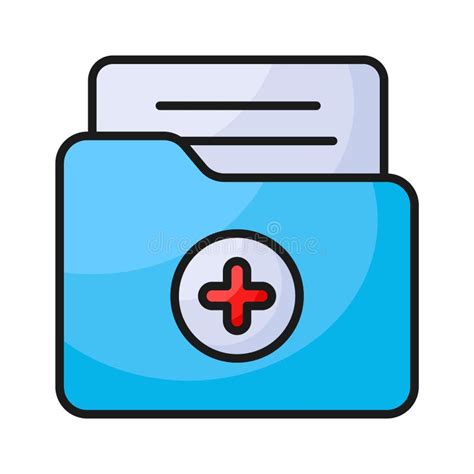 Have A Look At This Amazing Icon Of Medical Data Vector Of Patient