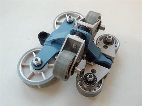 Skyrush Roller Coaster Wheel Assembly Replica Model 3d Printed Etsy
