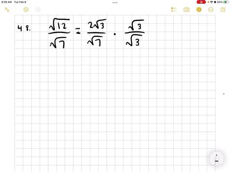 SOLVED Rationalize Each Numerator Assume That All Variables Represent Positive Real Numbers