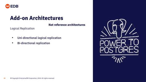 An Overview Of Reference Architectures For Postgres Ppt Free Download