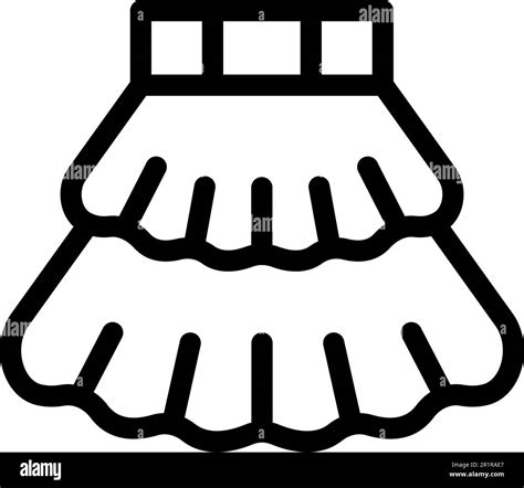 Black Leather Mini Skirt Stock Vector Images Alamy