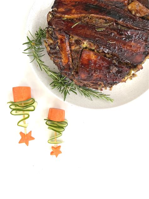 Maple Glazed Parsnip Chestnut And Feta Loaf Cambridge Organic Food