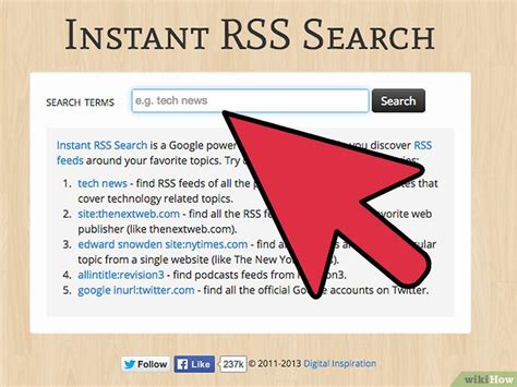 Cómo Encontrar Feeds Rss En Internet 6 Pasos
