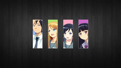 Papel De Parede Para Celular Anime Kyosuke Kosaka Ruri Goko Oreimo