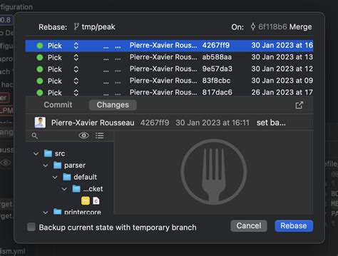 Cancel Button Not Working In Squash Menu · Issue 1808 · Fork Devtracker · Github