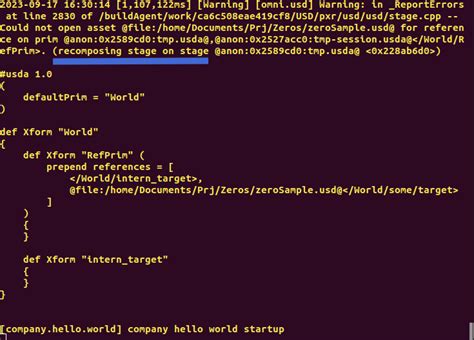 Add Reference To Stage Assets In USD File Invisible Warning General Discussion NVIDIA