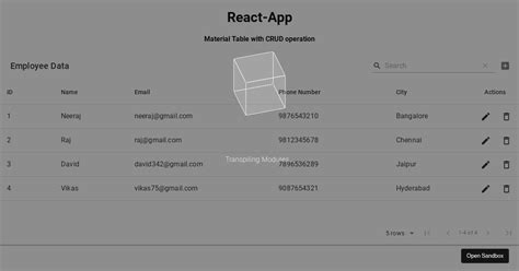 Ag Grid React Examples Codesandbox