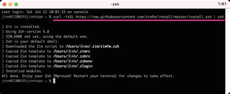 Mac Iterm2 Zim Powerlevel10k 速度更快的終端機美化教學 靖技場