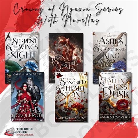 Crowns Of Nyaxia Series By Carissa Broadbent With Novellas Book Link Ksa