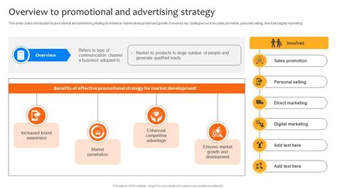 Deploying Strategies For Business Overview To Promotional And Advertising Strategy Ss V