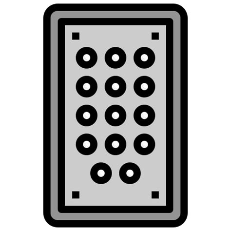 Button Generic Color Lineal Color Icon