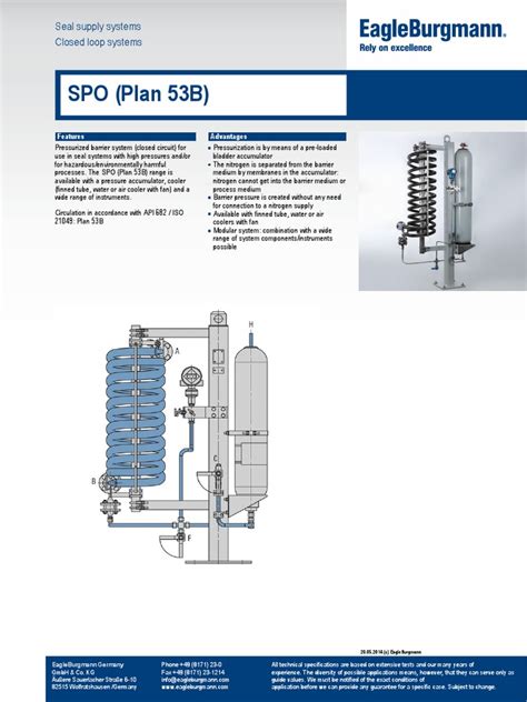 Eagleburgmann Spo Plan 53b En Pdf Celsius Fahrenheit
