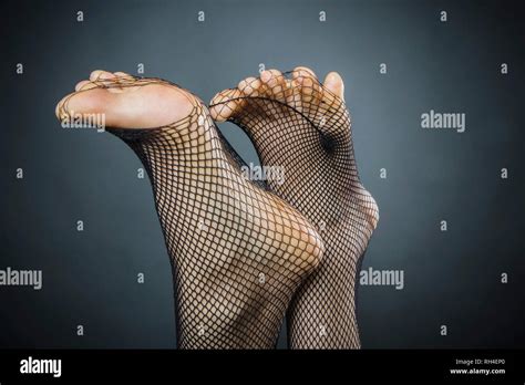 Woman Feet Stockings Hi Res Stock Photography And Images Alamy