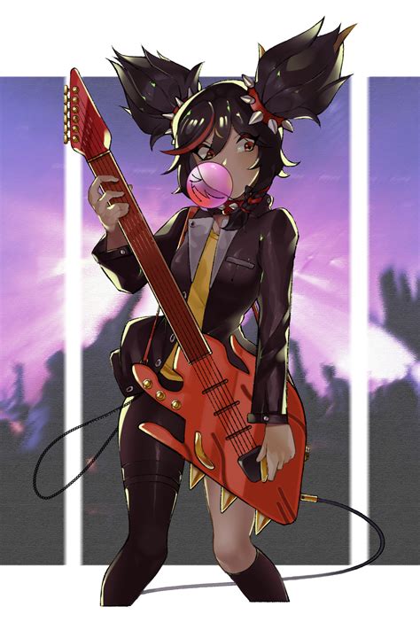 Xinyan Genshin Impact Drawn By Rtgg Danbooru