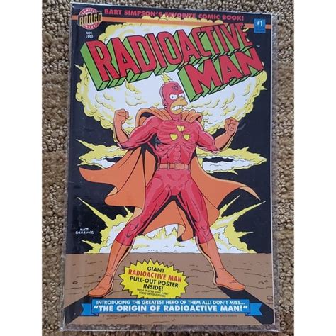 Toys Radioactive Man 1 Bongo Comics Group Bart Simpson Wpullout Poster Wflaw Poshmark