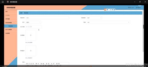 基于ssmvue多媒体播放器开题报告程序论文java Csdn博客