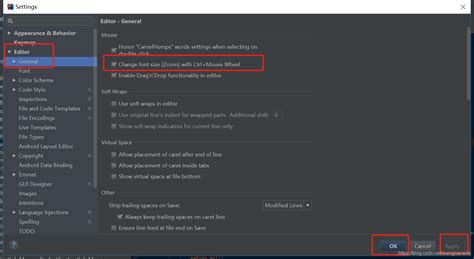 Idea设置 （ctrl滚轮） 调整字体大小，快捷键调整字体大小idea快捷键增大自题 Csdn博客