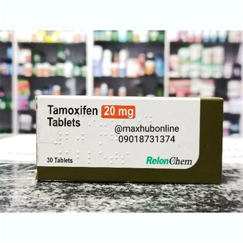 Relonchem Tamoxifen 20mg By 30 Tablets Maxhub Pharmacy