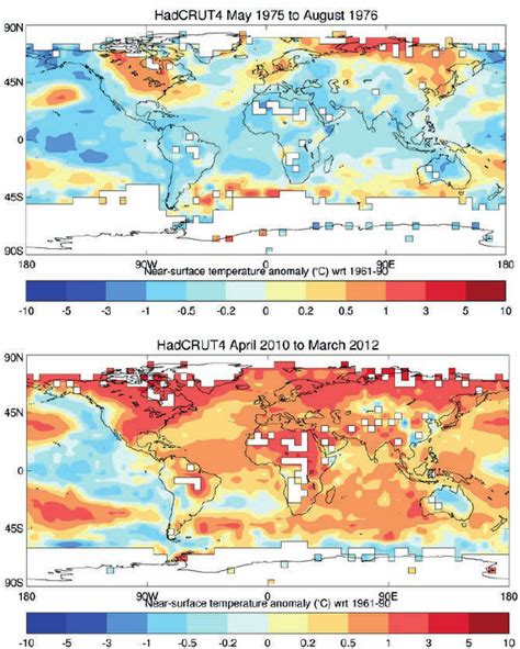 Global Surface Temperature Anomalies Relative To 19611990 During The