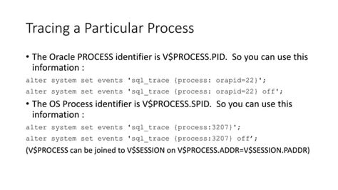 sql tracing ppt