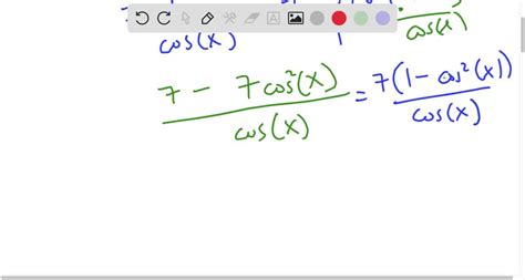solved verify the identity by converting the left side into sines and