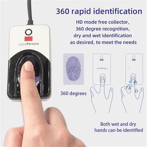 100 Original Digital Persona U Are U 4500 Uru4500 Usb Biometric Fingerprint Scanner Sensor