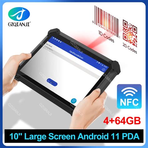 Industrial Rugged Pda Tablet Android 11 With 1d Barcode Scanner Mobile