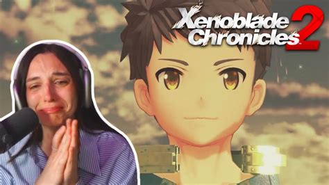 Once Again Crying Xenoblade 2 Ending Reactions Youtube