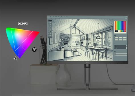 Aoc Portrait Displays