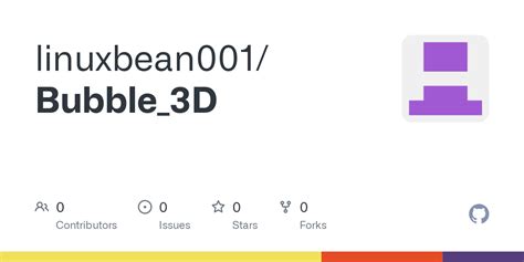GitHub Linuxbean Bubble D