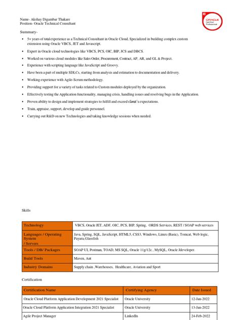 akshay s resume pdf oracle corporation cloud computing
