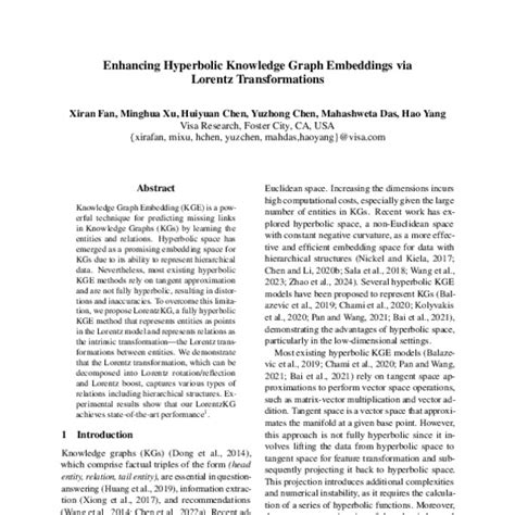 Enhancing Hyperbolic Knowledge Graph Embeddings Via Lorentz