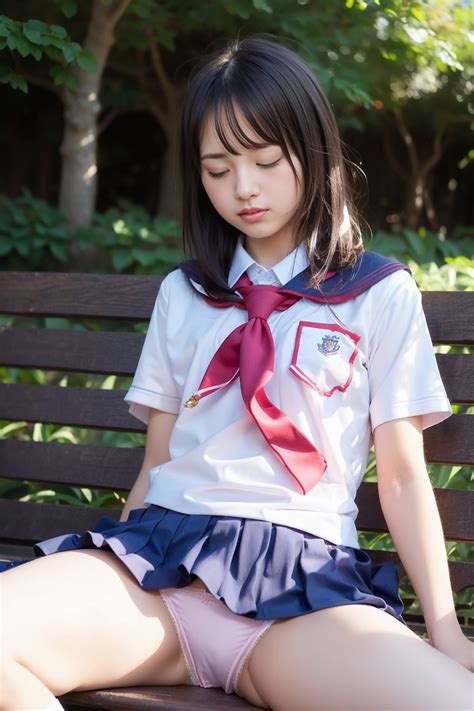 Pcolle 居〇りしてパンツが見えちゃってるJK達130枚 SupSkirt