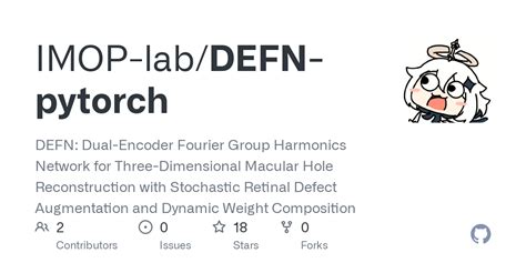 GitHub IMOP Lab DEFN Pytorch DEFN Dual Encoder Fourier Group