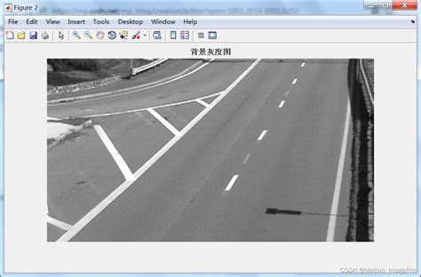 基于背景差法的运动目标检测（车辆检测），matlab实现
