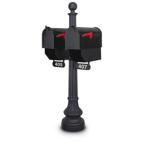 Double Post Mount Mailboxes Residential Mailboxes