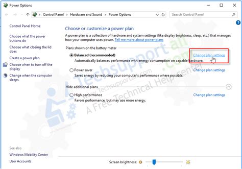 How To Change Low Battery Warning Settings In Windows TSA