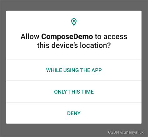 Android Compose 权限请求compose 请求权限 Csdn博客