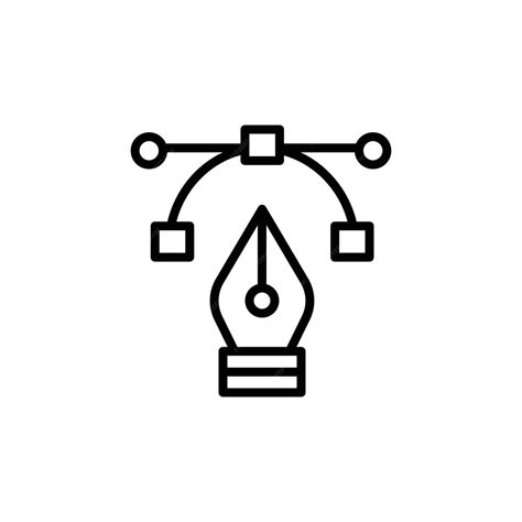 Premium Vector Bezier Icon Set Pen Curve Svg Graphics Design Vector Symbol Illustrator Cursor