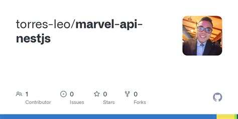 Github Torres Leomarvel Api Nestjs
