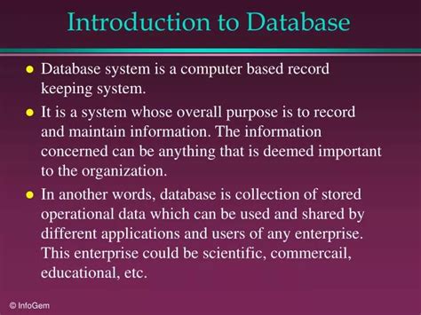 Ppt Introduction To Database Powerpoint Presentation Free Download Id3838952