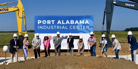 Baldwin County Breaks Ground On Port Alabama Industrial Center The
