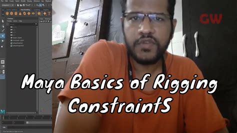 Maya Basics Of Rigging Constraint Youtube