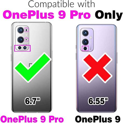 Oneplus 9 Pro One Plus 9pro 5g Wallet Case Tempered Glass Screen Prote