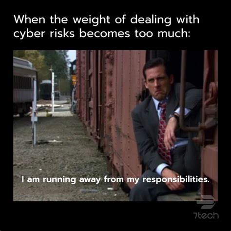 7tech Cybersecurity On Linkedin Cybersecurity Itlife Techhumor